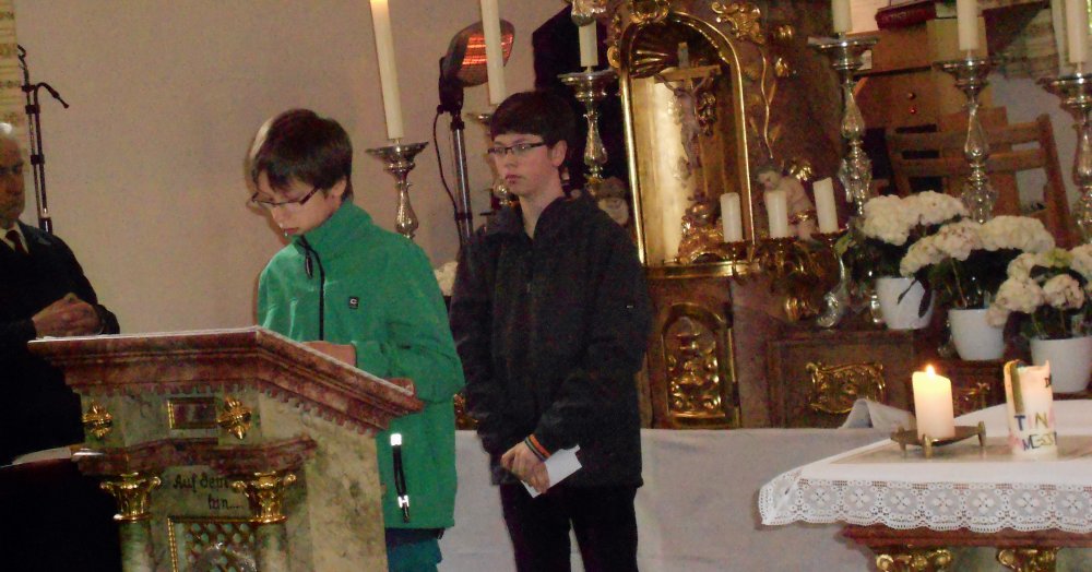 Vorstellungsgottesdienst der Firmlinge